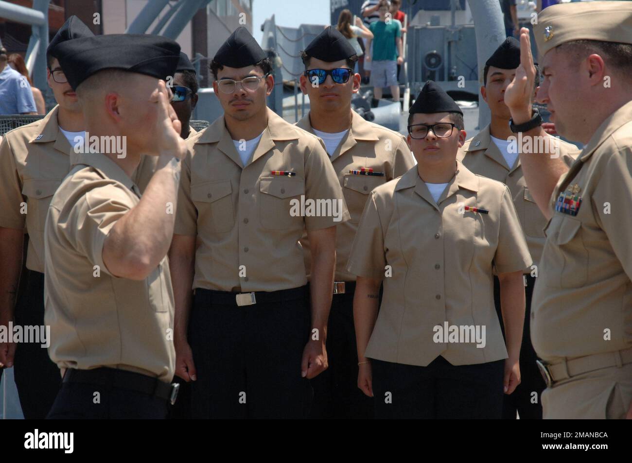 BM3(SW) Benjamin Rader, assigned to USS Oscar Austin (DDG-79) re ...