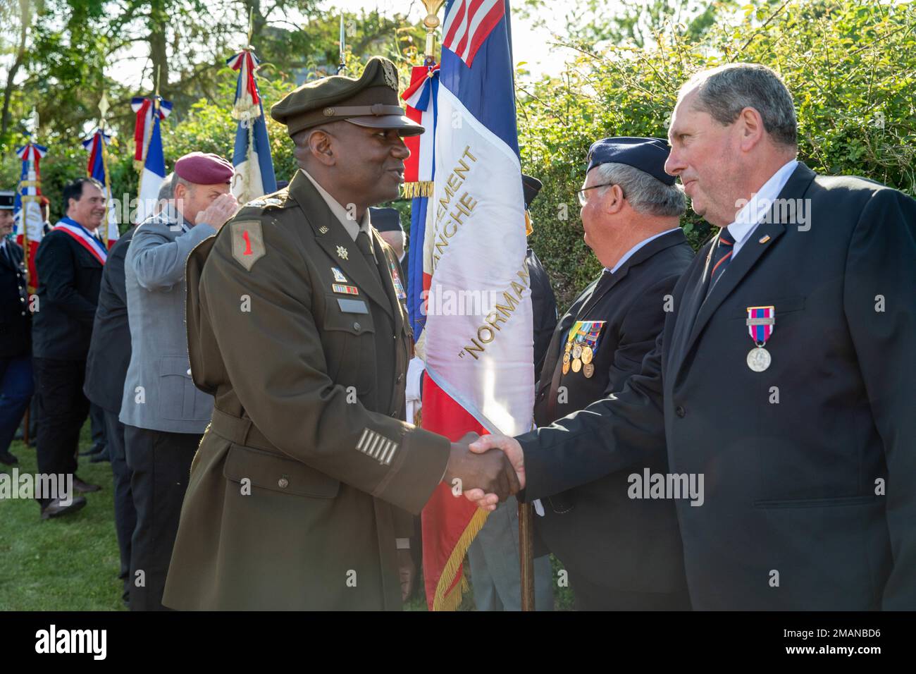 Col. Mark A. Denton, commander of the 207th Military Intelligence ...