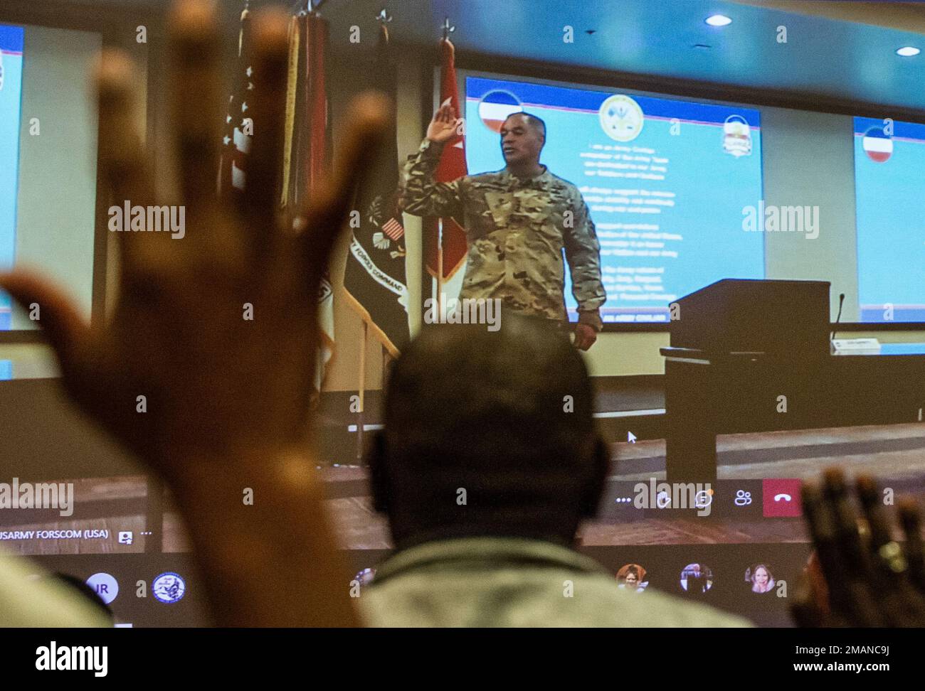 Gen. Michael X. Garrett, commanding general of U.S. Army Forces Command ...