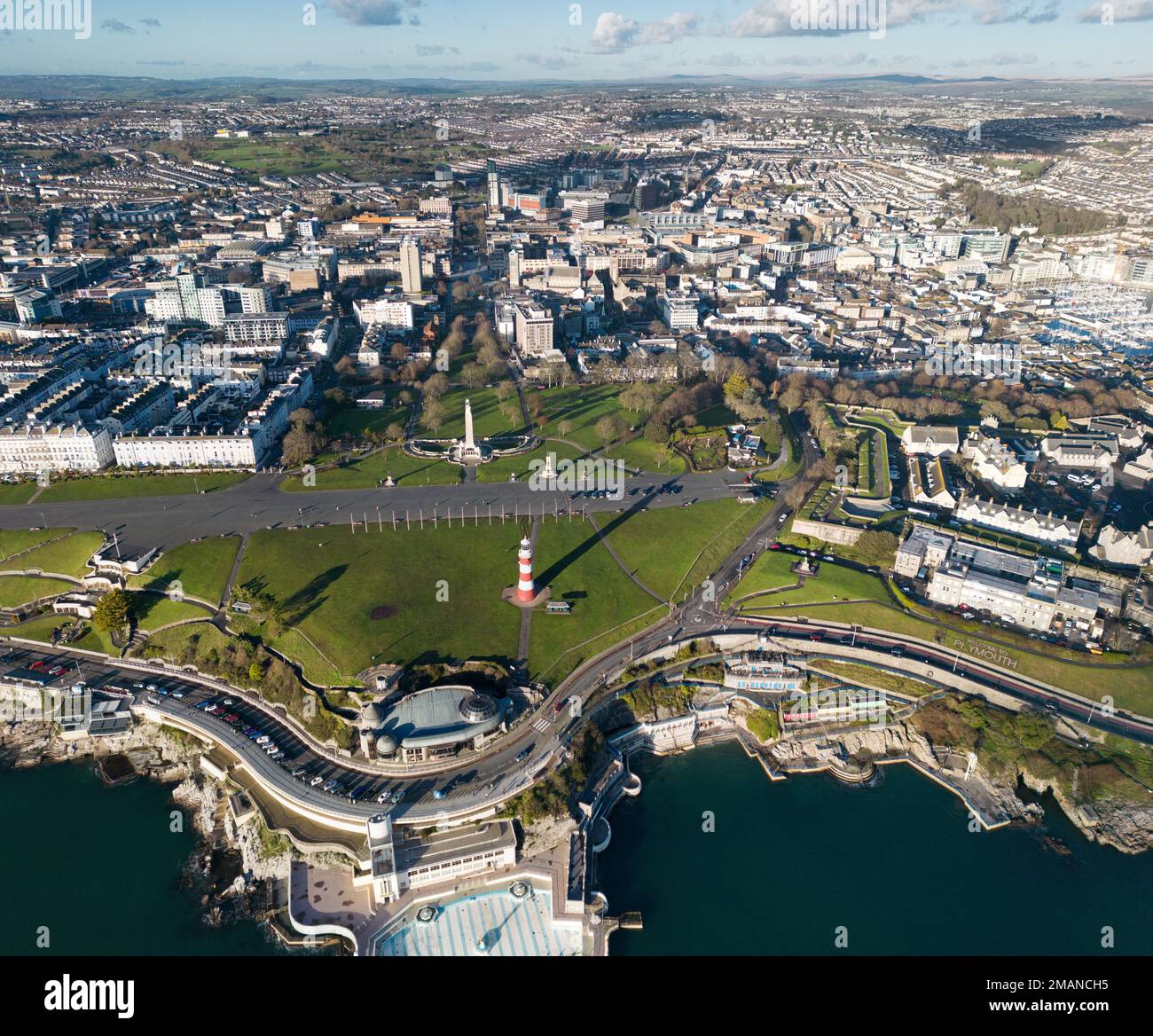 Plymouth skyline hi-res stock photography and images - Alamy