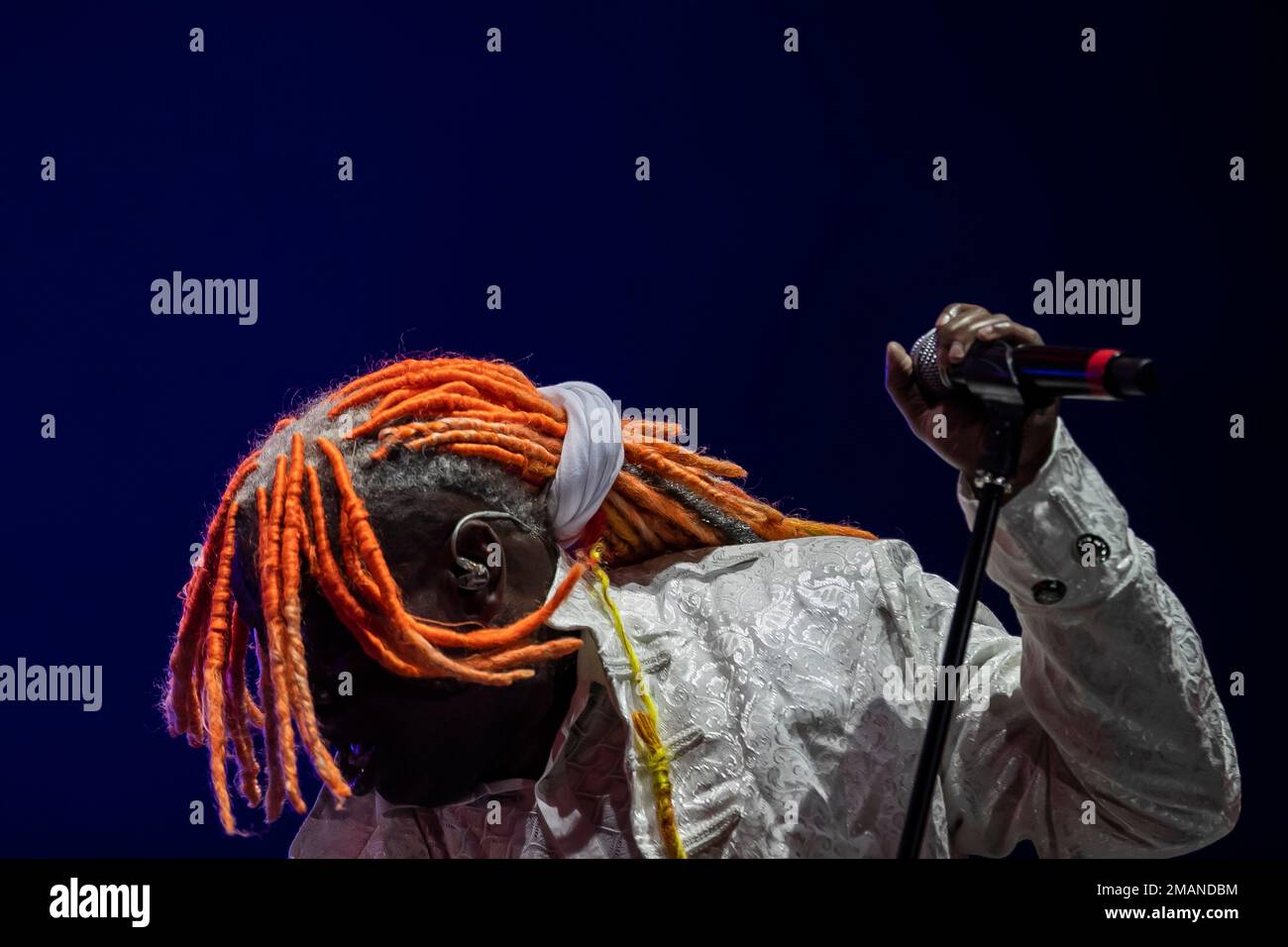 Lead singer Corey Glover of the American rock band Living Colour ...