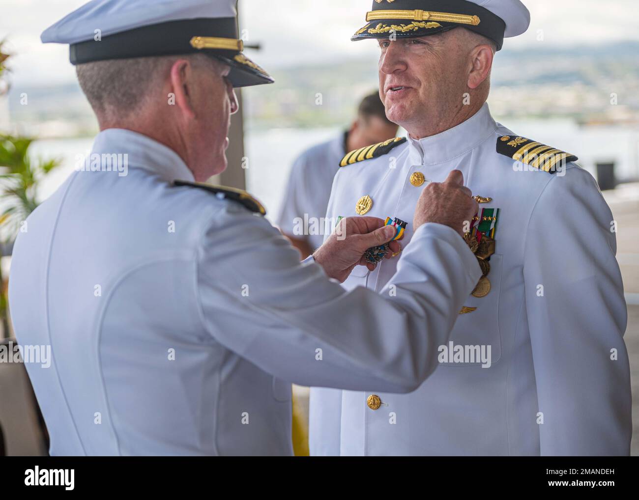 220601-N-KN989-1010 JOINT BASE PEARL HARBOR-HICKAM (June 1, 2022) Rear ...