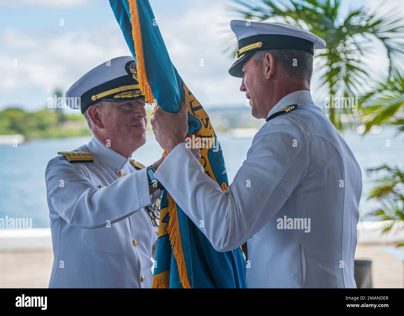 220601-N-KN989-1009 JOINT BASE PEARL HARBOR-HICKAM (June 1, 2022) Rear ...