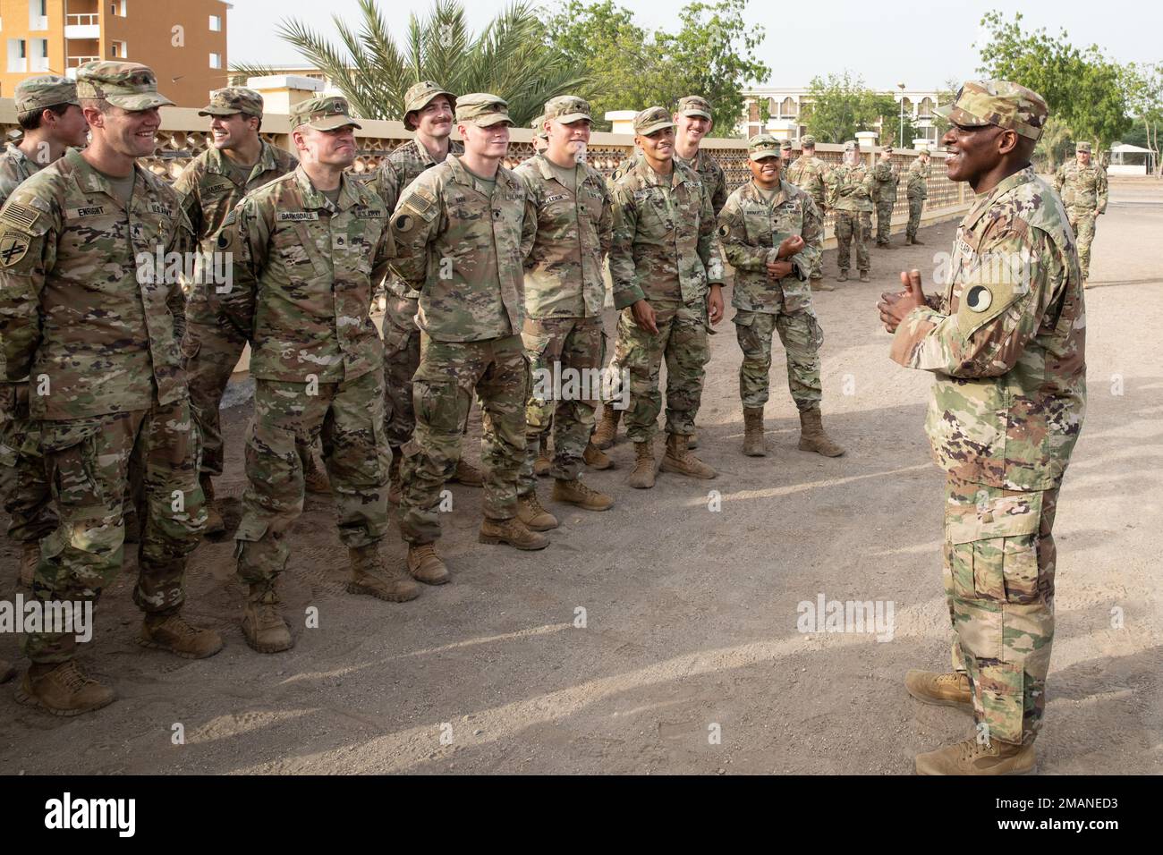 Command Sgt. Maj. Ronald L. Smith, Jr., Virginia Army National Guard State Command Sergeant ...