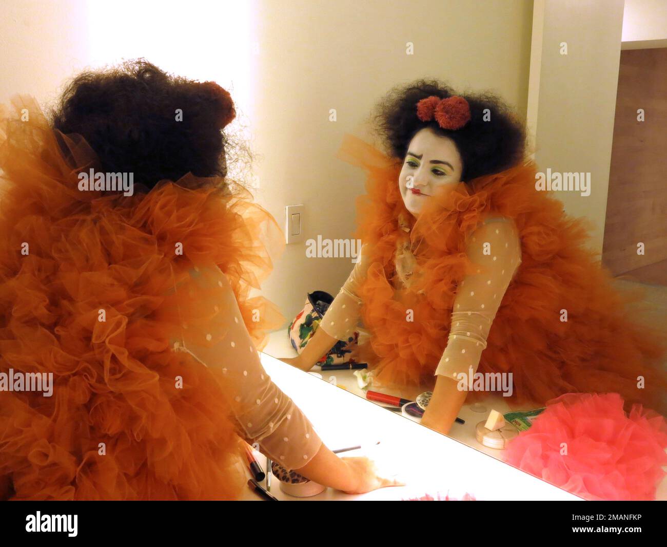 Mexican clown Gabriela Munoz, whose clown name is Chula the Clown ...