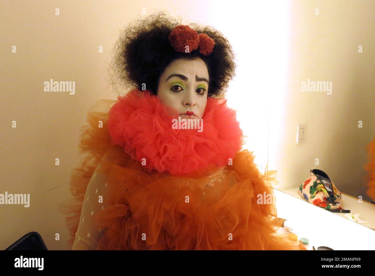 Mexican clown Gabriela Munoz, whose clown name is Chula The Clown ...