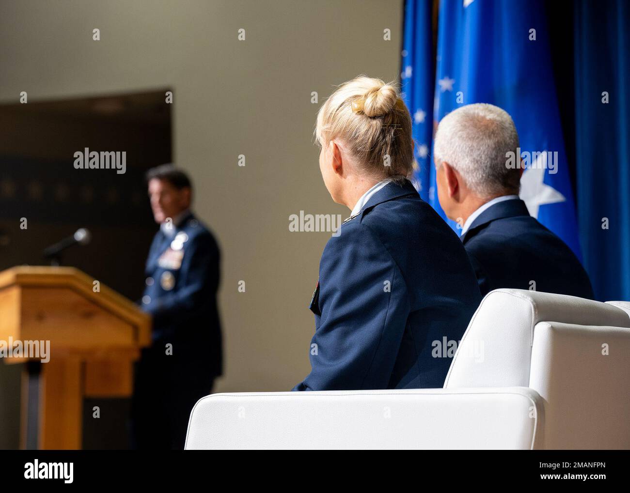 U.S. Air Force Col. Roxanne T. Toy takes command of the I.G. Brown ...