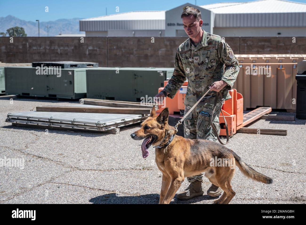 U.S. Air Force Staff Sgt. Quinton Lequieu, 355th Security Forces ...