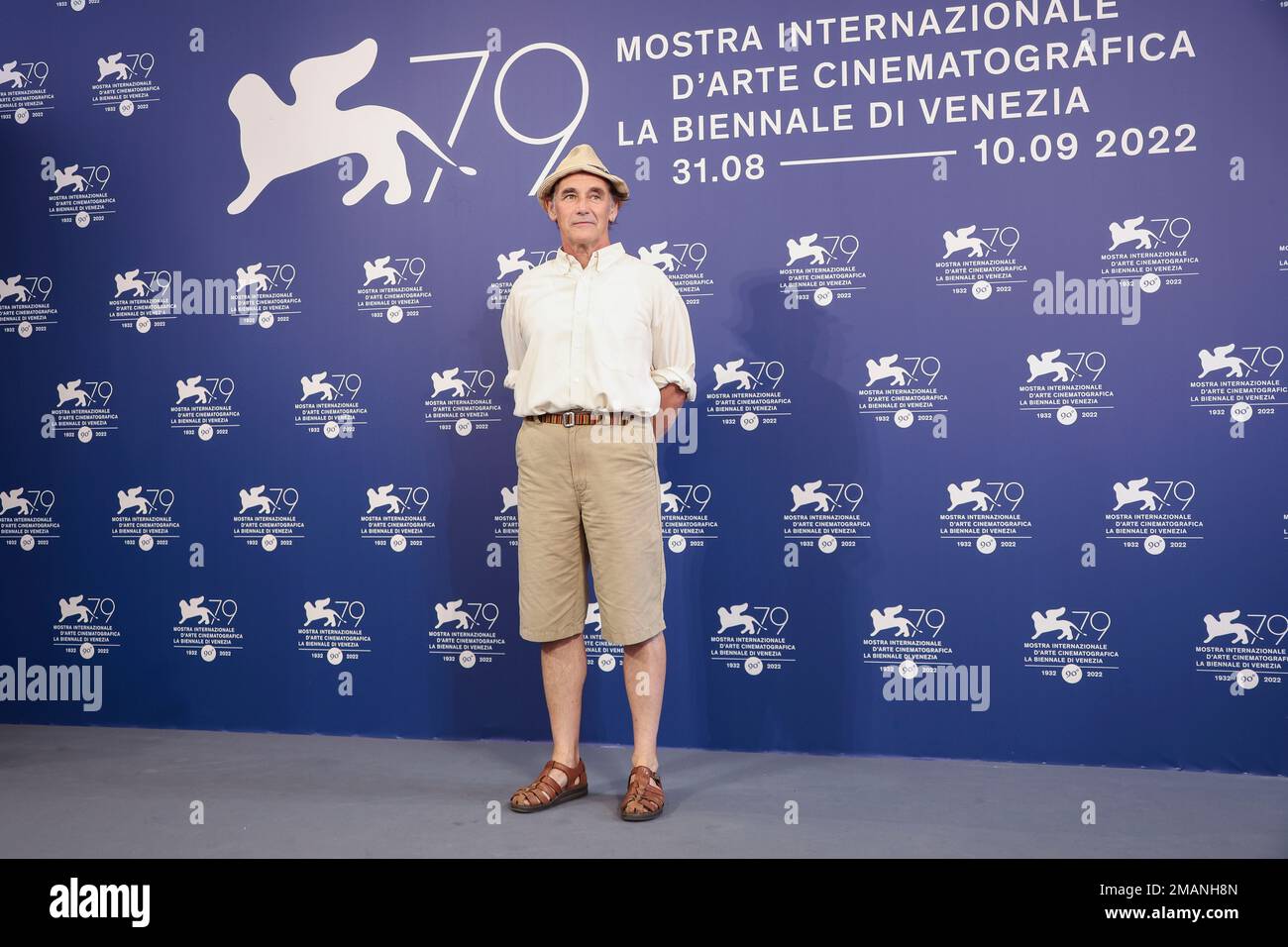 Mark Rylance poses for photographers at the photo call for the film ...