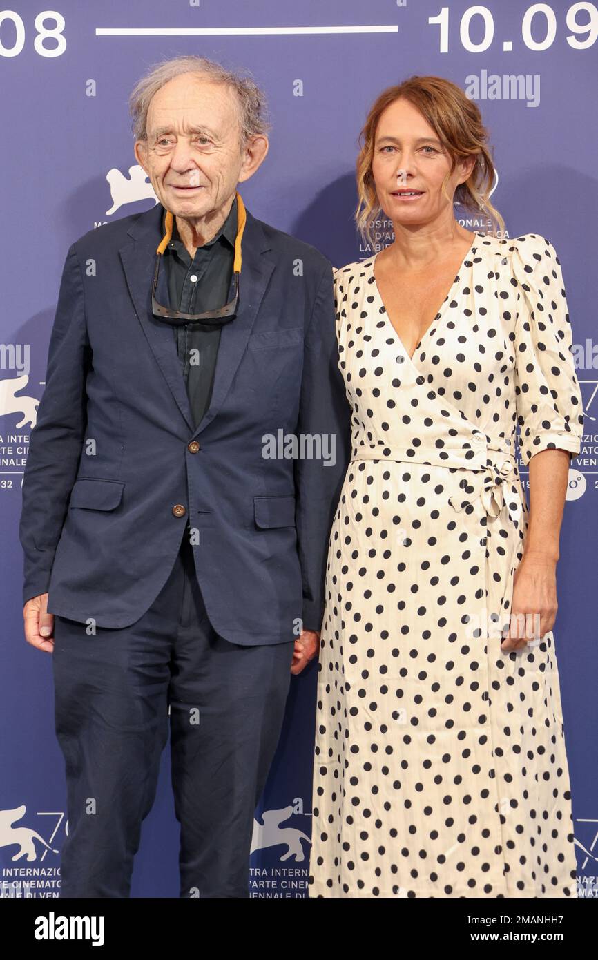Director Frederick Wiseman, left, and Nathalie Boutefeu pose for ...