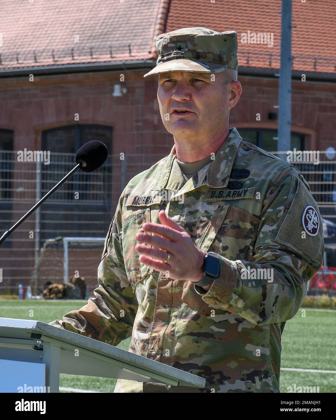 U.S. Army Brig. Gen. Clinton Murray, Regional Health Command Europe ...