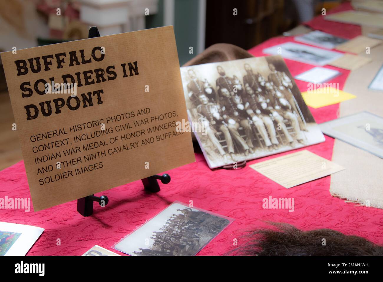 A new Buffalo Soldier exhibit commemorating the 1904 Ninth Cavalry ...