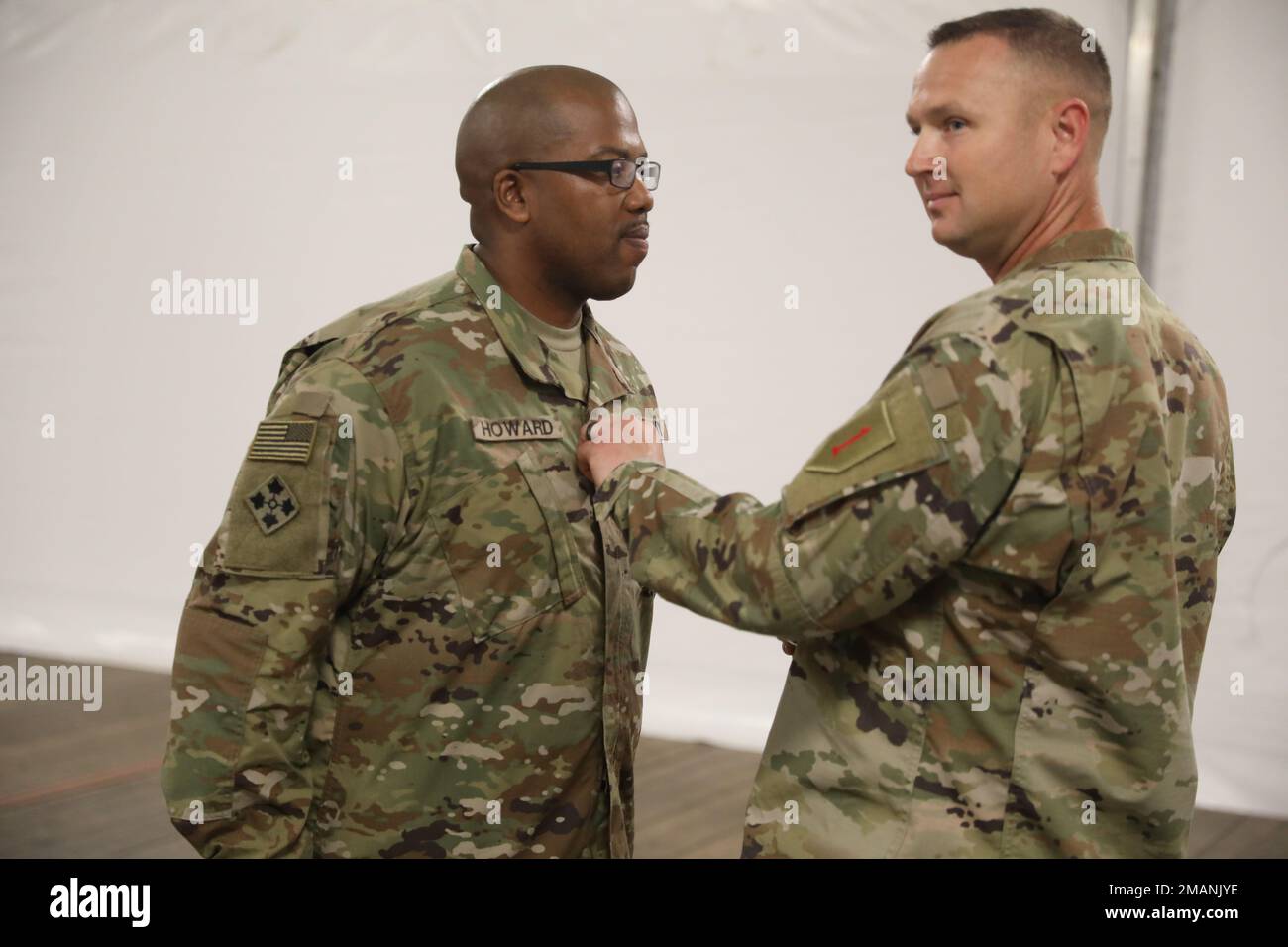 U.S. Army Sgt. Maj. David Chastain, operations sergeant major for 1st ...