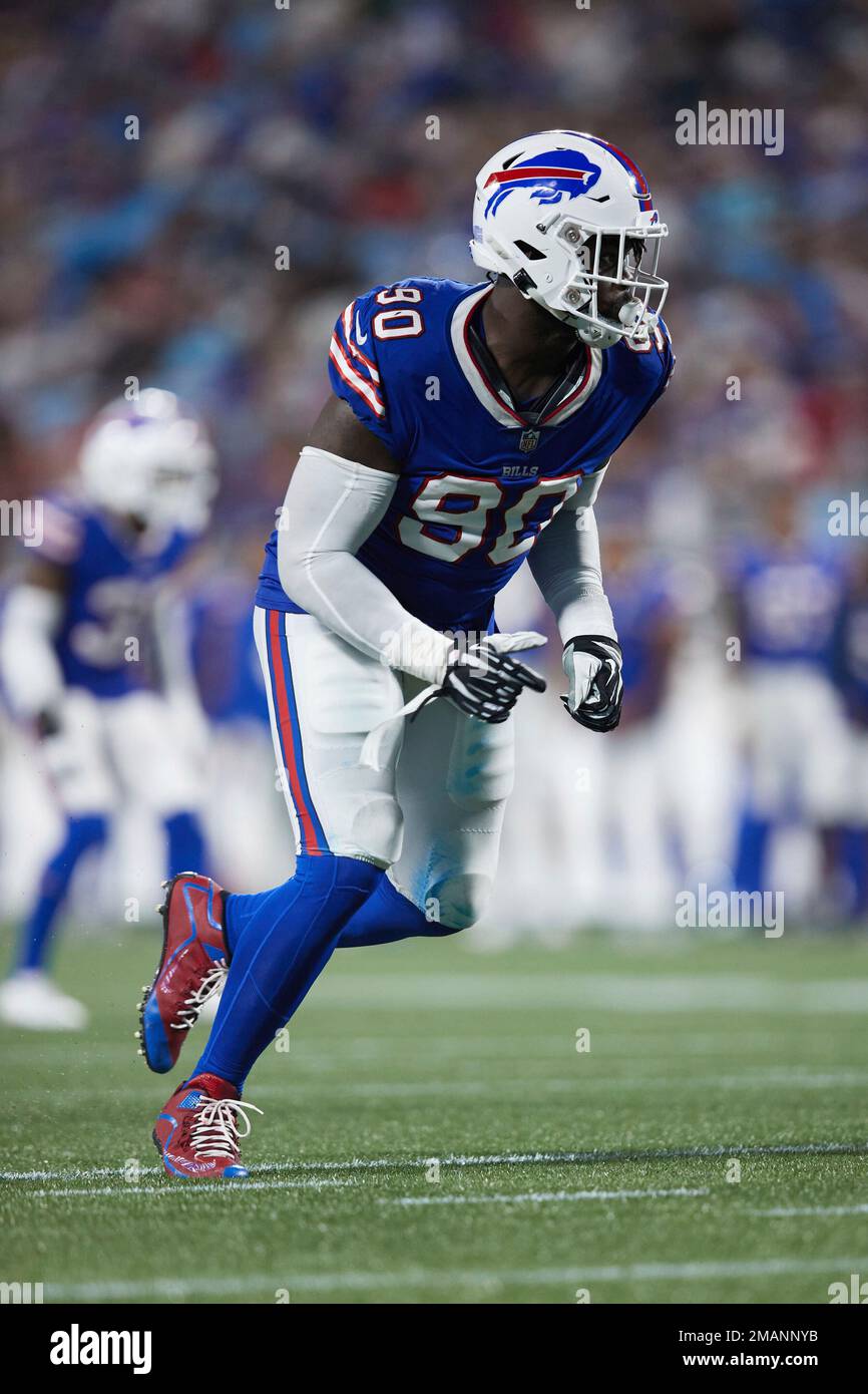 Buffalo Bills defensive end Shaq Lawson (90) in action during an NFL ...
