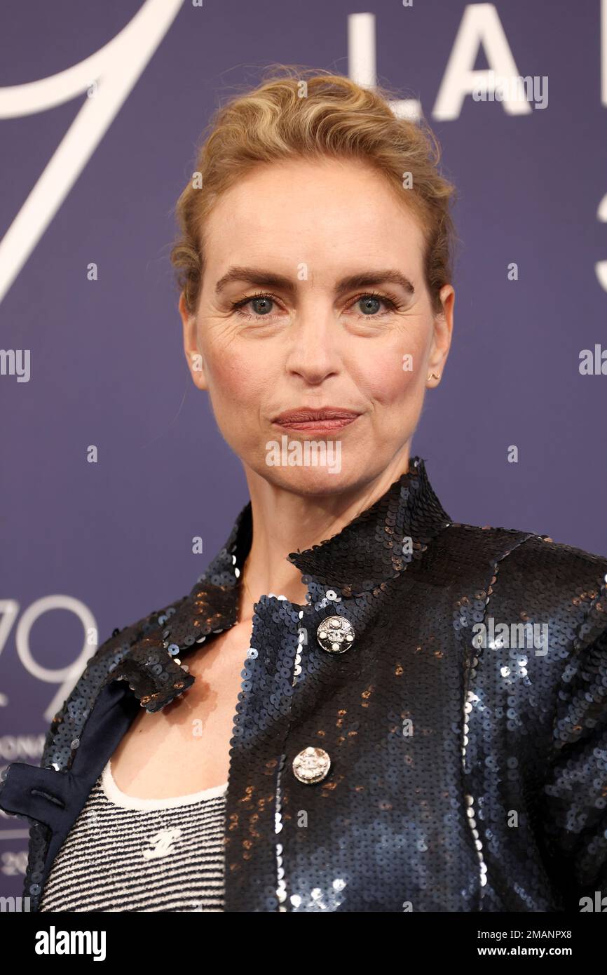 Nina Hoss poses for photographers at the photo call for the film 'Tar ...