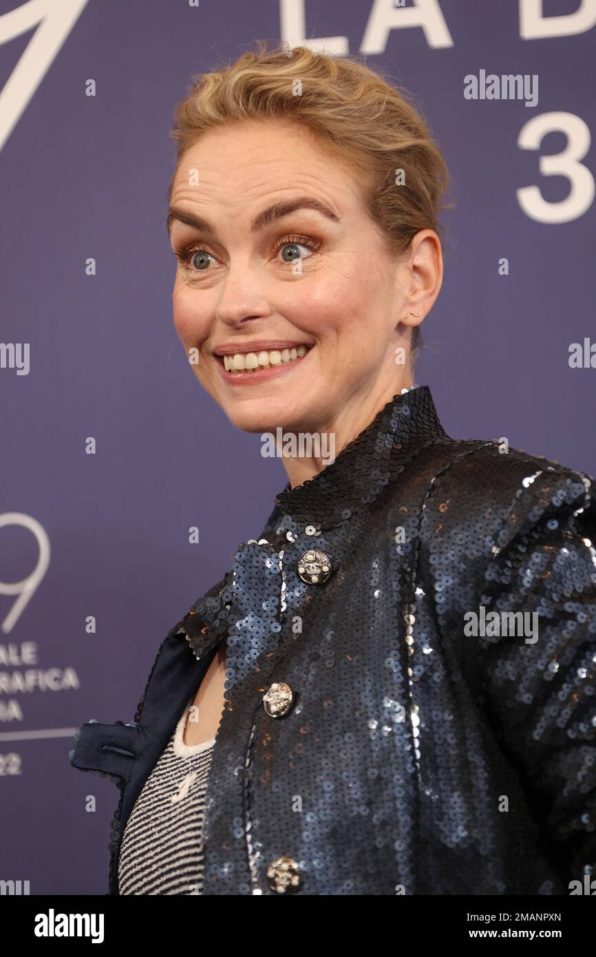 Nina Hoss poses for photographers at the photo call for the film 'Tar ...