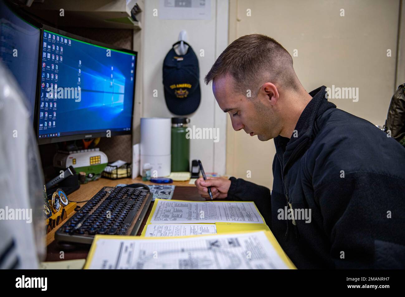 SASEBO, Japan (June 1, 2022) Yeoman 1st Class Chad Grant, from ...