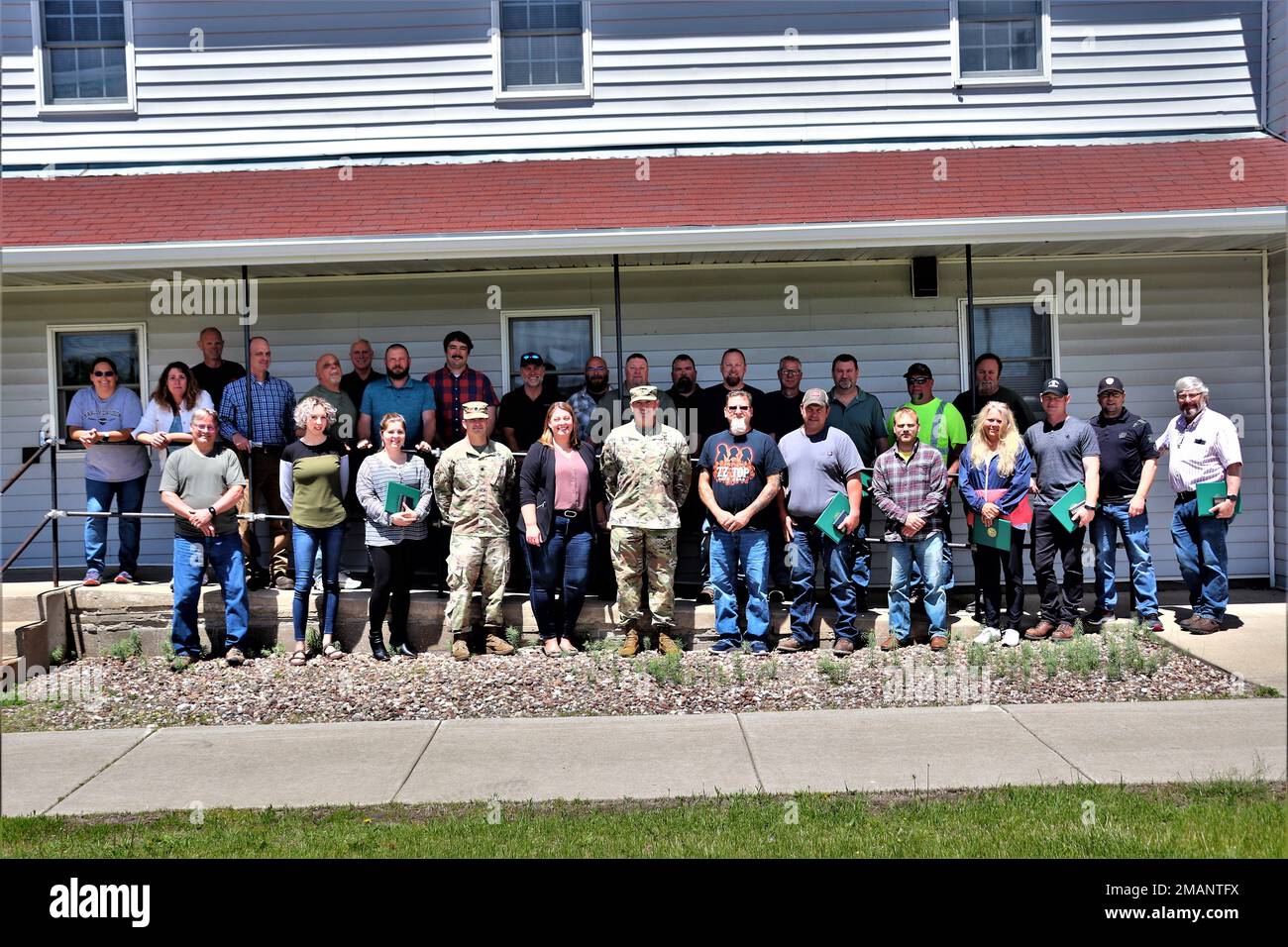 Employees with the Fort McCoy Directorate of Public Works (DPW) who ...