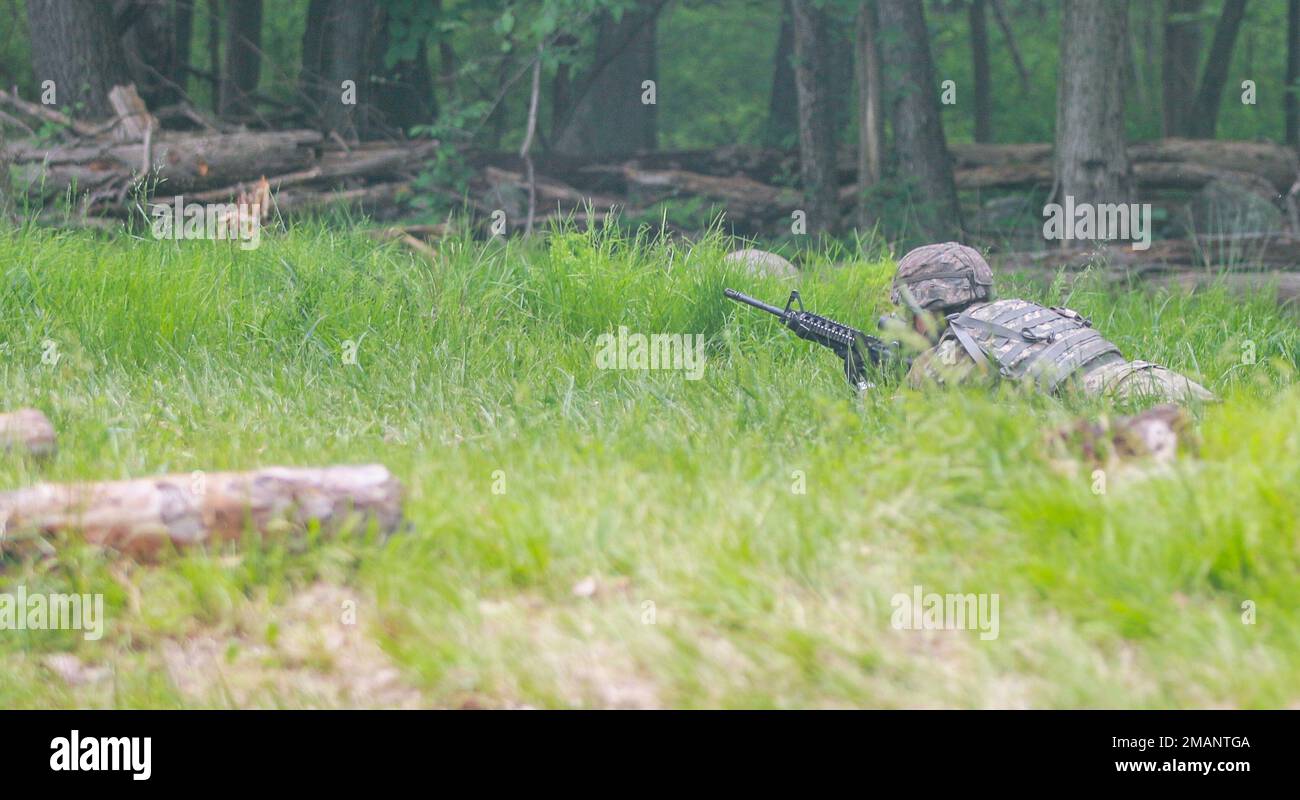 Cadets with the United States Military Academy conduct a team live fire ...