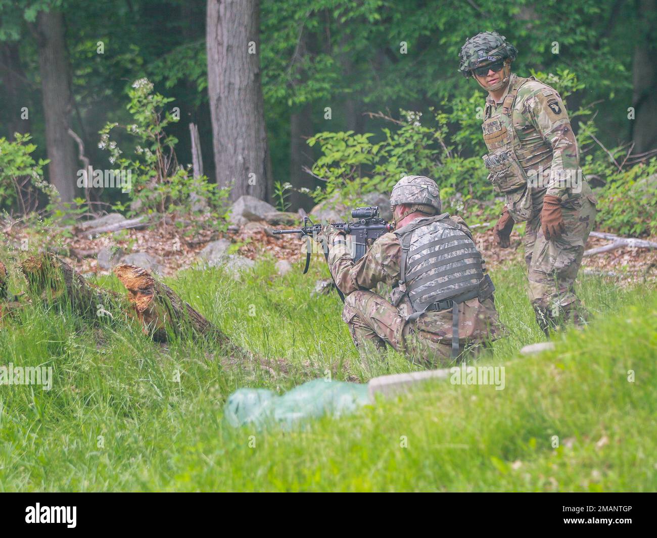 Cadets with the United States Military Academy conduct a team live fire ...