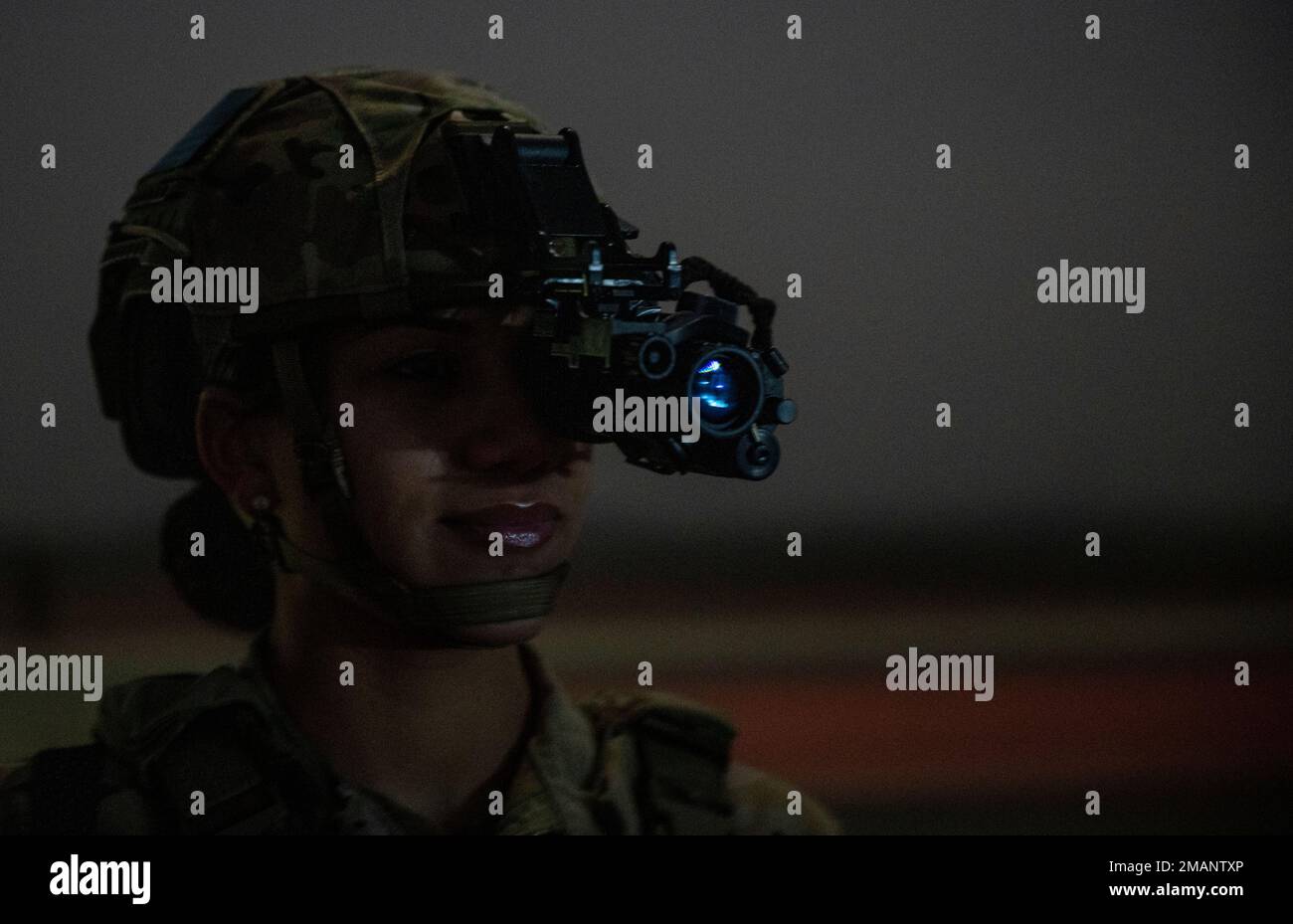 U.S. Air Force Airman 1st Class Mahalla Snowden, 8th Expeditionary ...