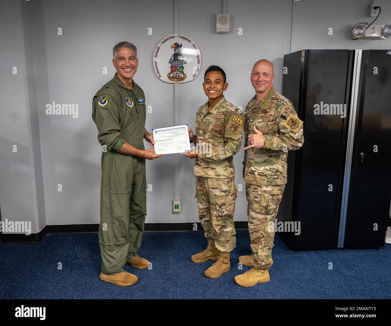 U.S. Air Force Staff Sgt. Calvin Klein Magcalas, quality assurance ...