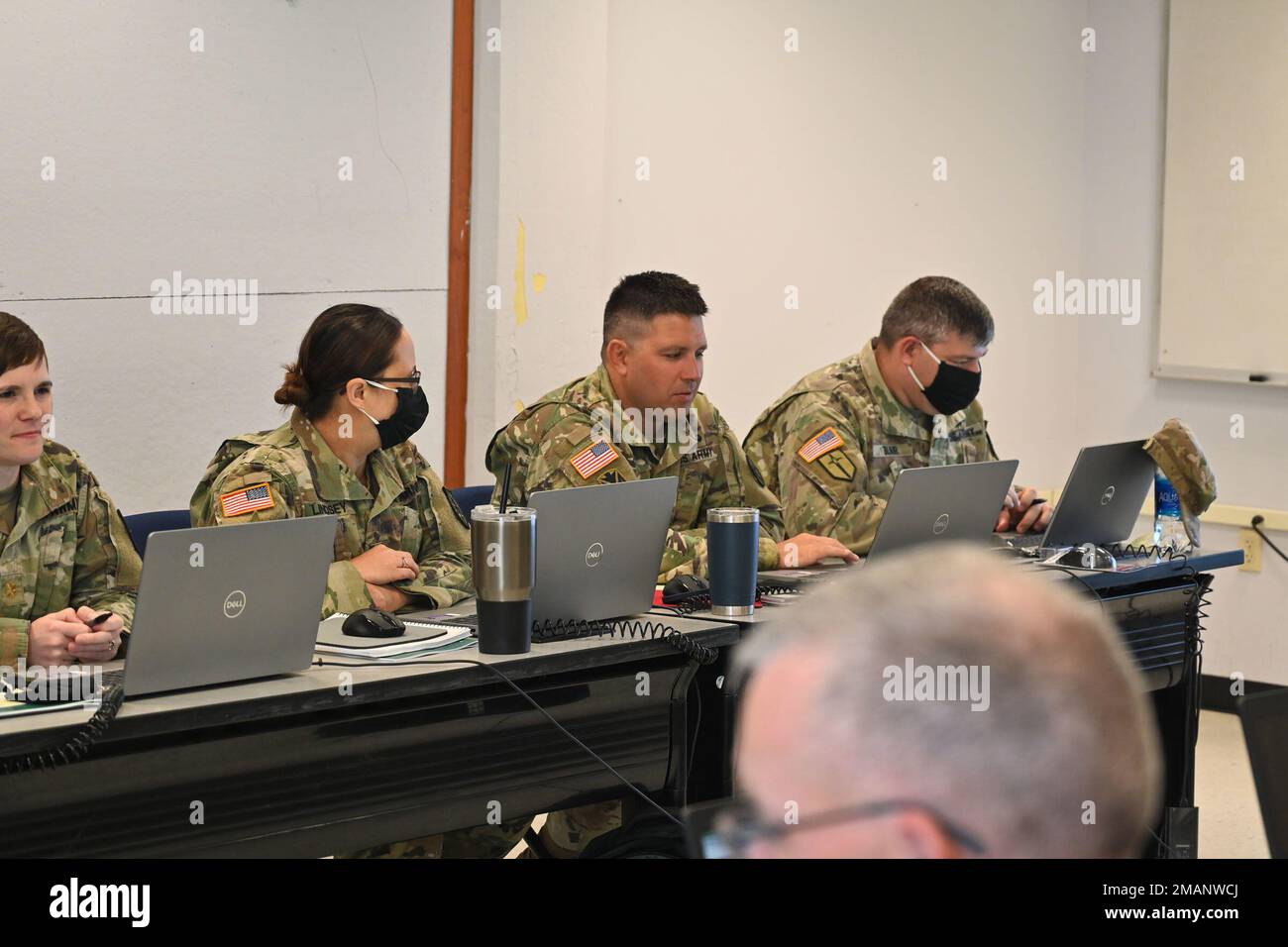 Shown here are Army Officers from various units completing their 2022 ...