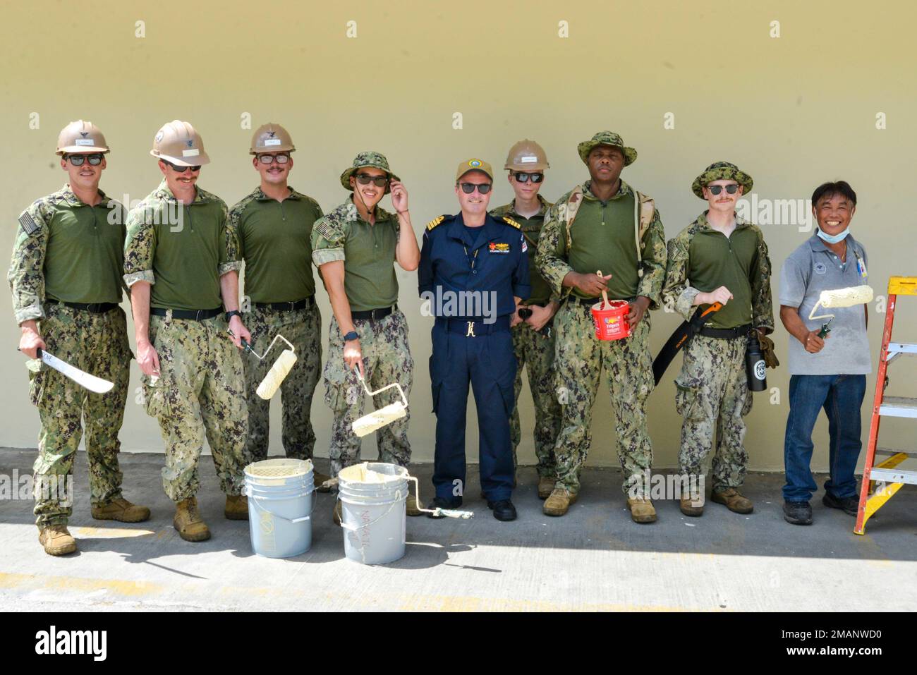TAMUNING, Guam (June 2, 2022) – Royal Navy Captain Charles Maynard ...