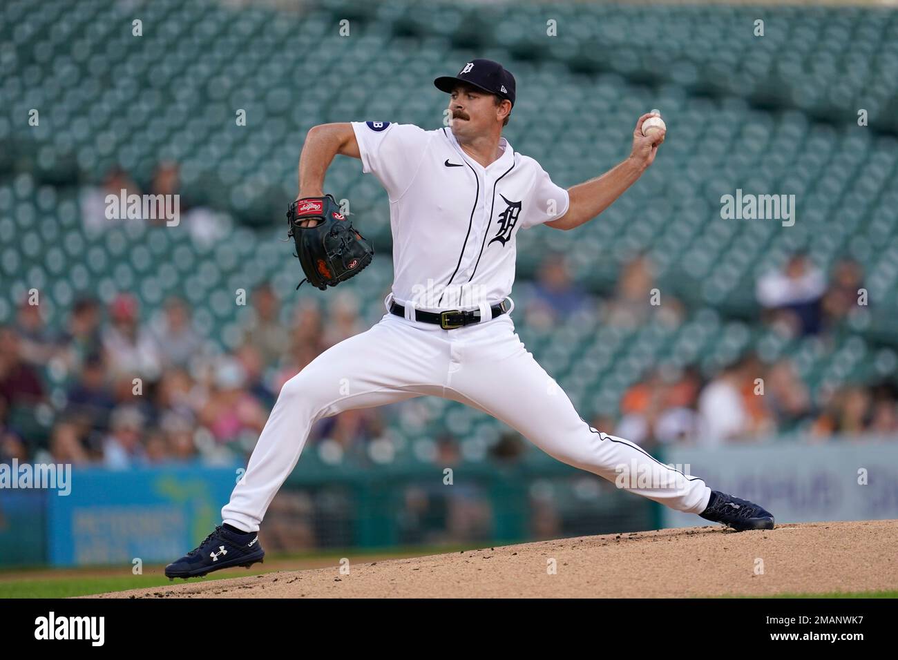 Detroit Tigers pitcher Tyler Alexander throws against Seattle Mariners ...