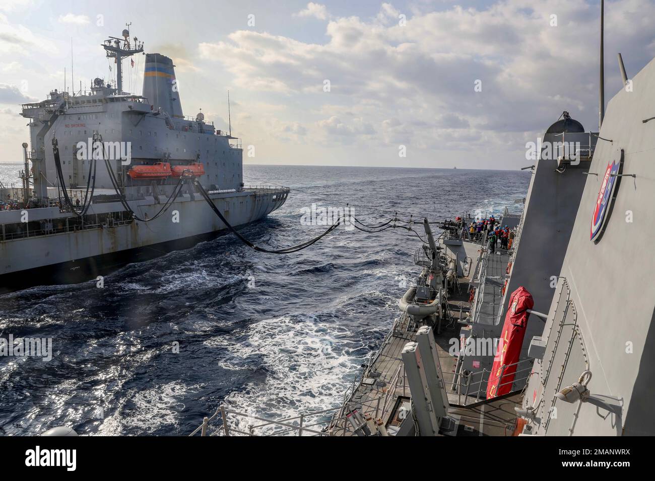 PHILIPPINE SEA (Jan. 19, 2023) – The Arleigh Burke-class guided-missile ...