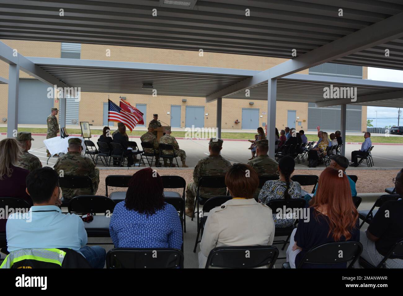 Lt. Col. Jeffery Blackwell, deputy commander administration, Carl R ...