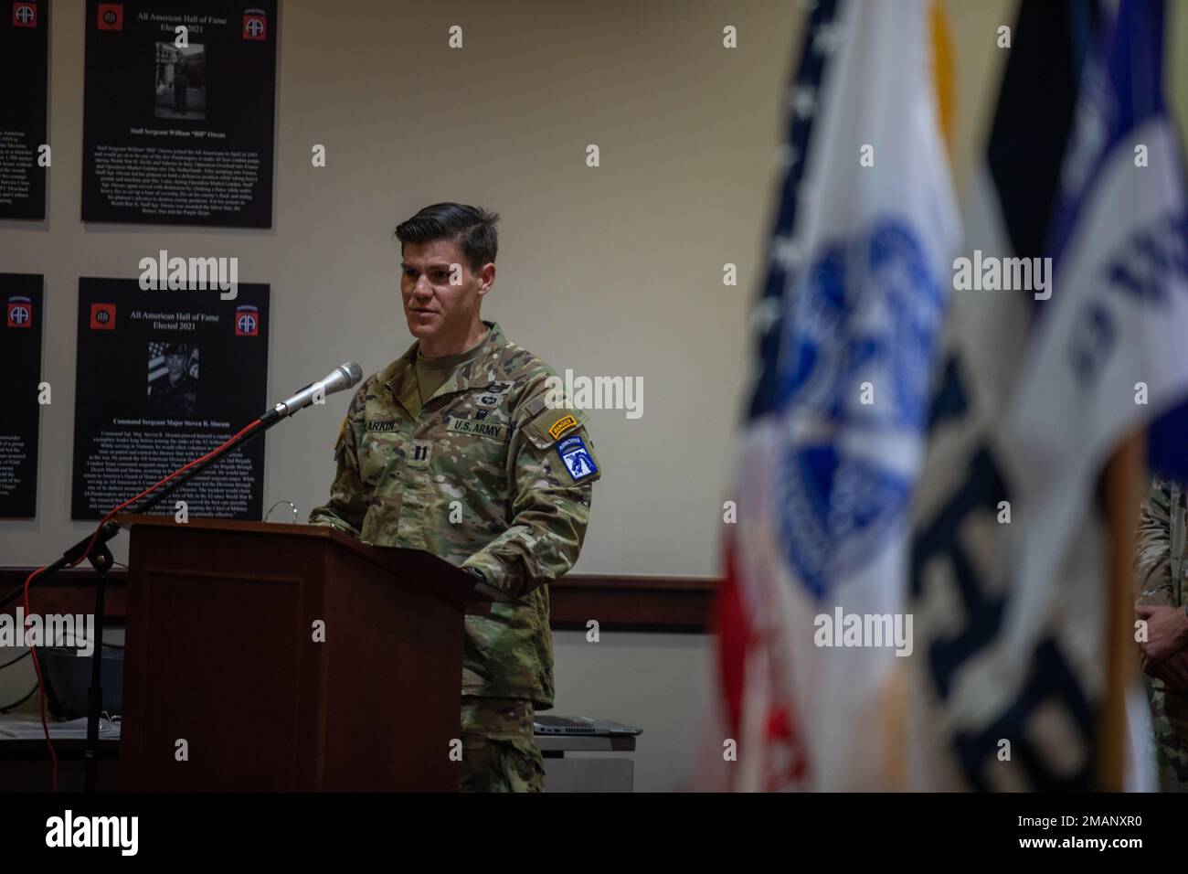 Capt. Christopher Clarkin, commander, Data Warfare Company ...