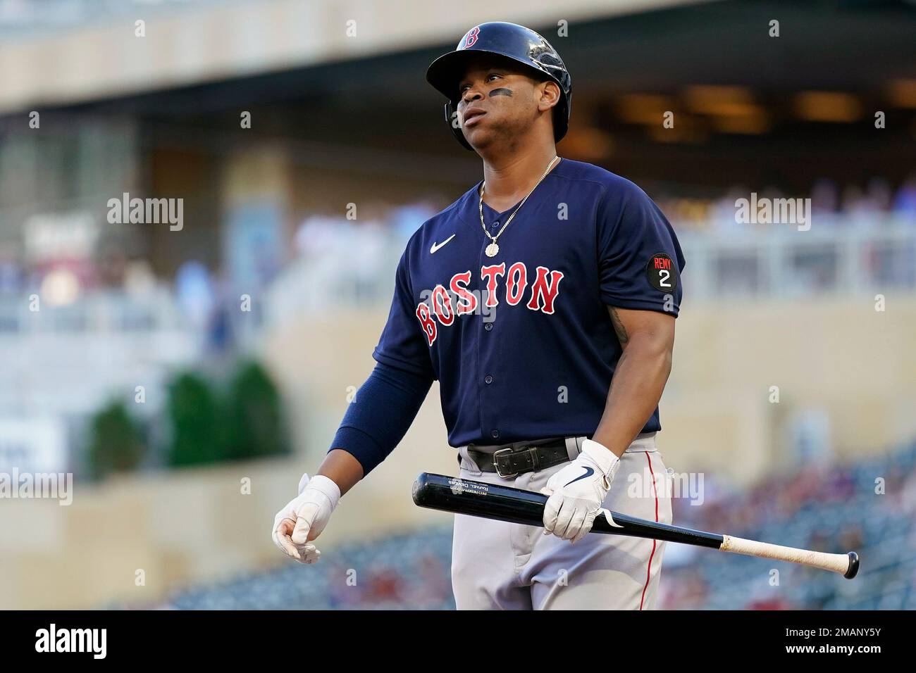 Minnesota Twins second baseman Jorge Polanco reacts while batting ...