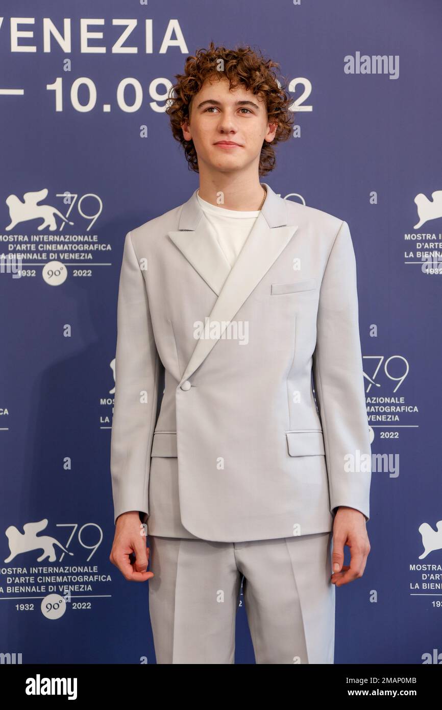 Sam Nivola poses for photographers at the photo call for the film ...