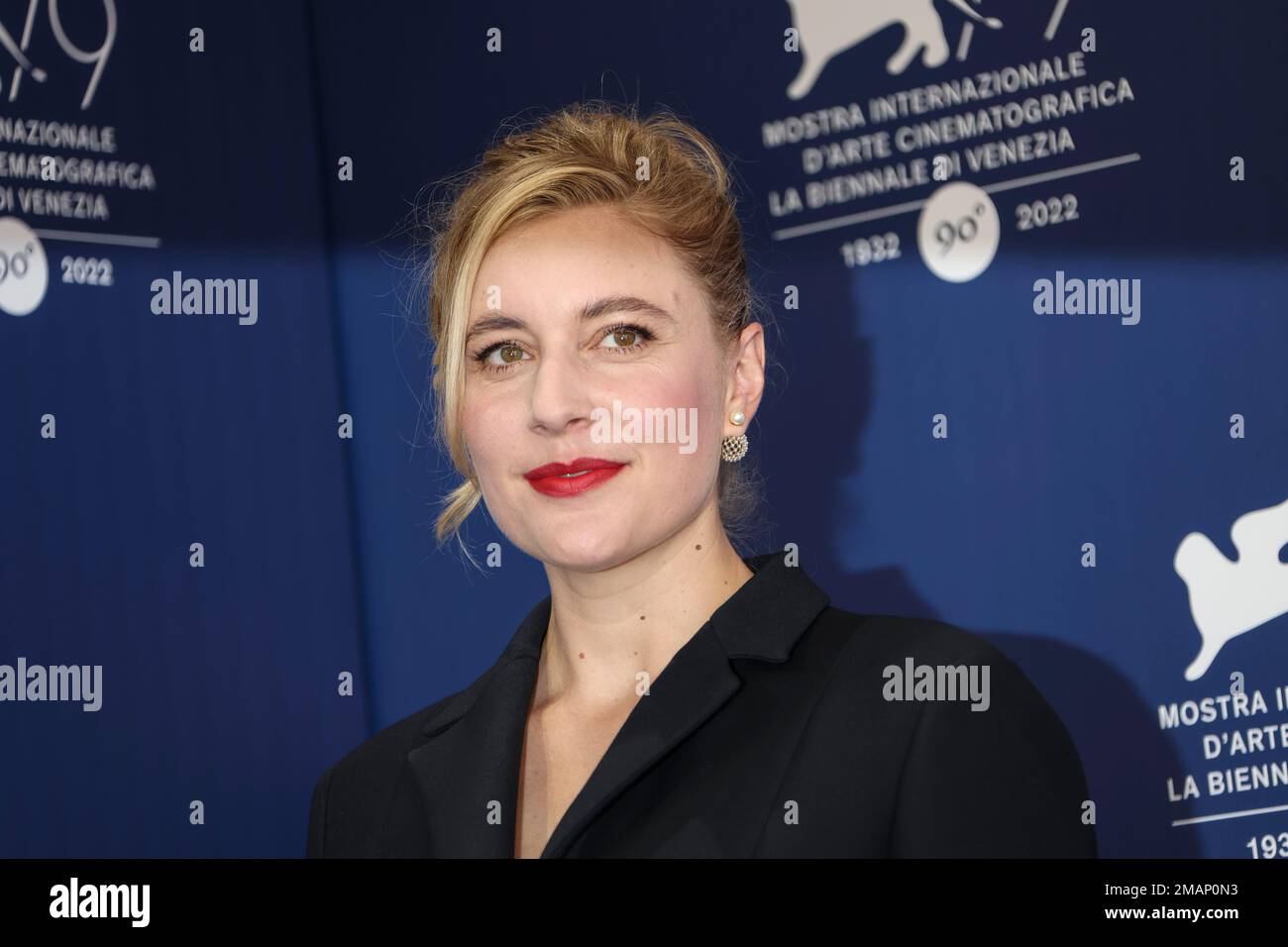 Greta Gerwig poses for photographers at the photo call for the film ...