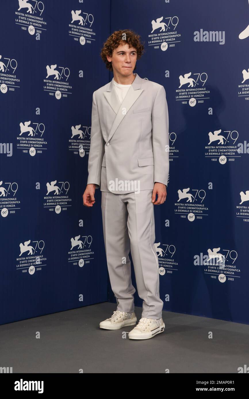 Sam Nivola poses for photographers at the photo call for the film ...