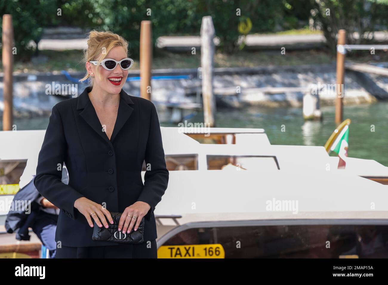Greta Gerwig poses for photographers upon arrival for the photo call of ...
