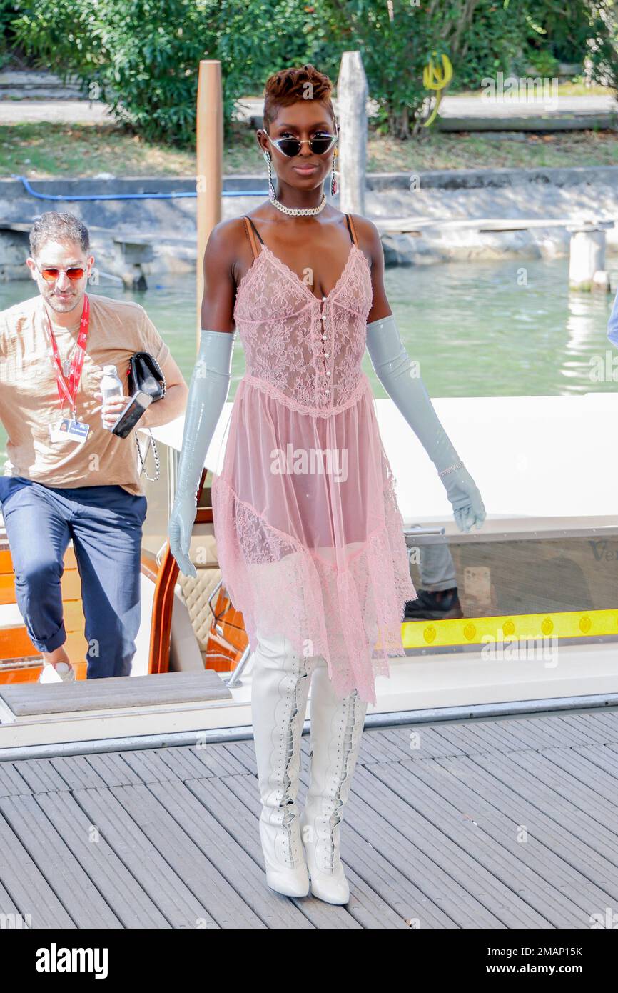 Jodie Turner-Smith poses for photographers upon arrival for the photo ...