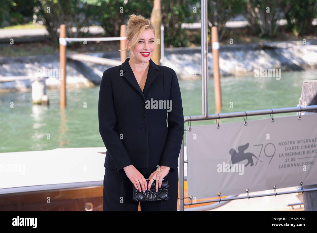 Greta Gerwig poses for photographers upon arrival for the photo call of ...