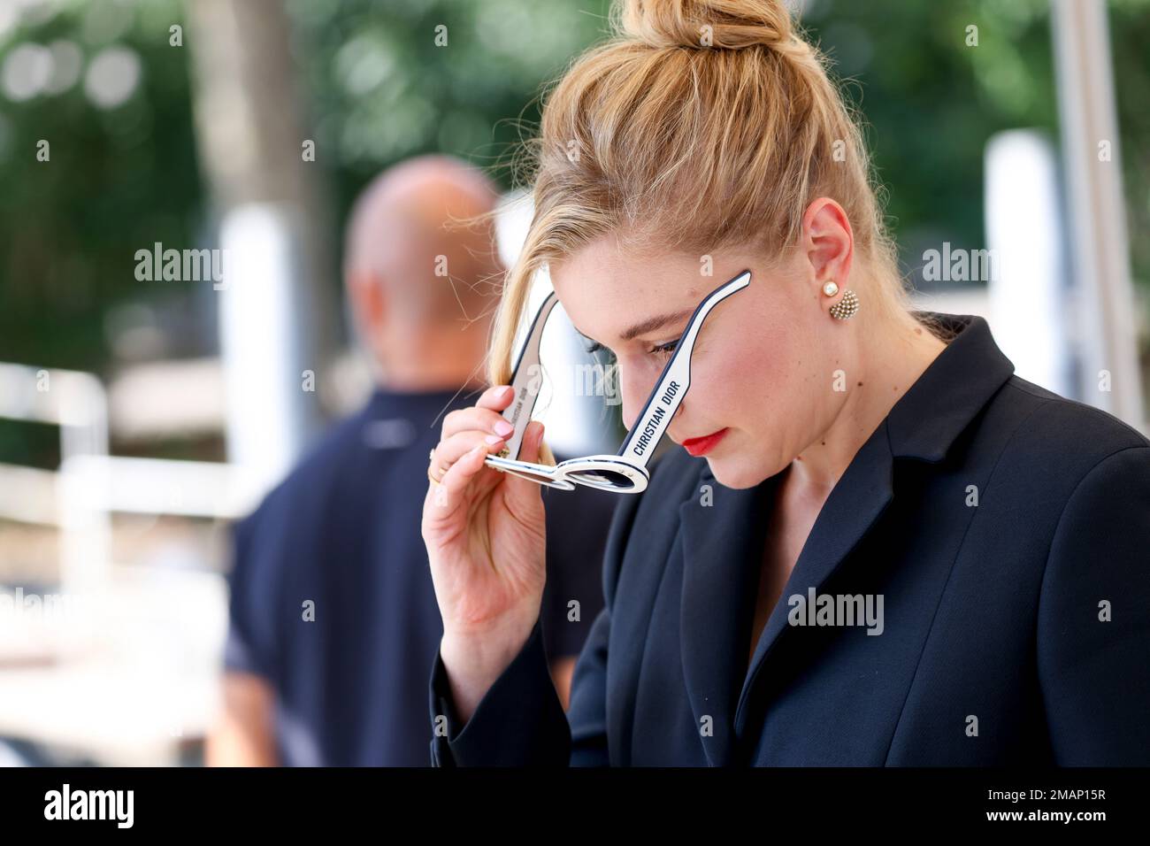 Greta Gerwig poses for photographers upon arrival for the photo call of ...