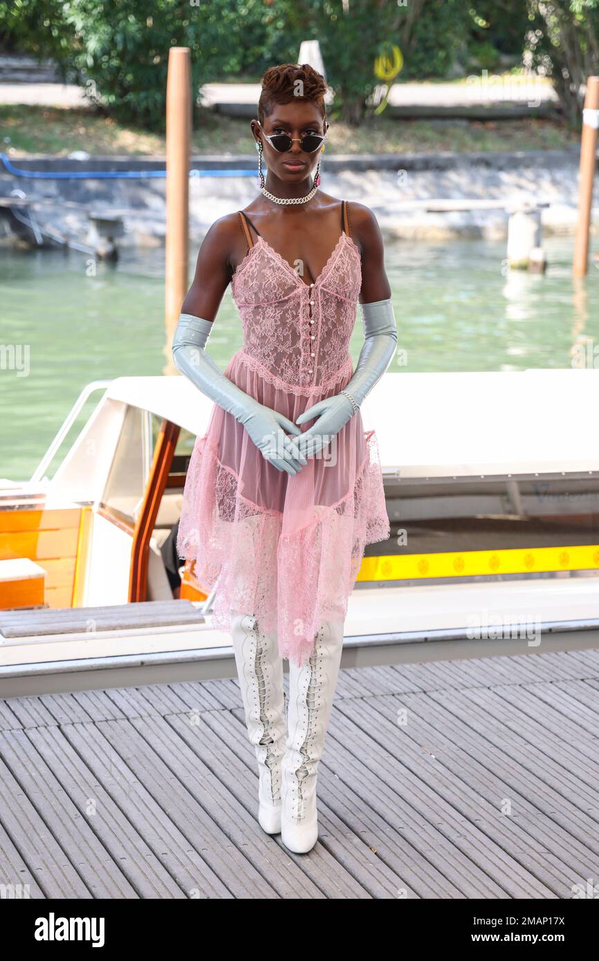 Jodie Turner-Smith poses for photographers upon arrival for the photo ...