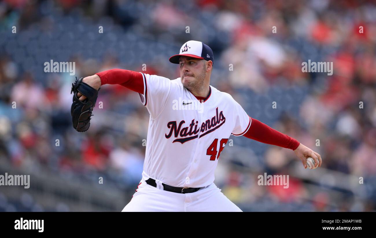 Washington Nationals starting pitcher Patrick Corbin (46) in action ...