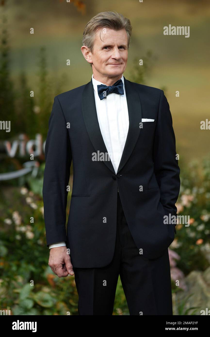 Charles Edwards poses for photographers upon arrival for the world ...