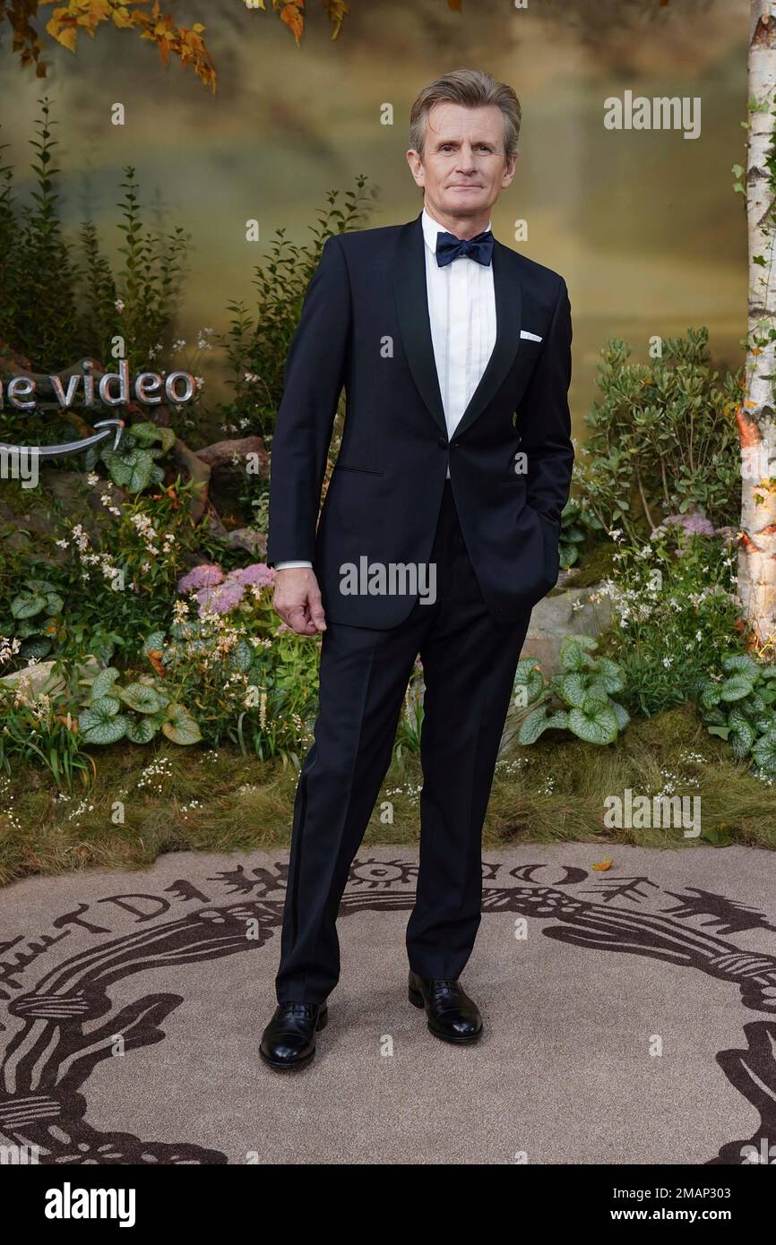 Charles Edwards poses for photographers upon arrival for the world ...