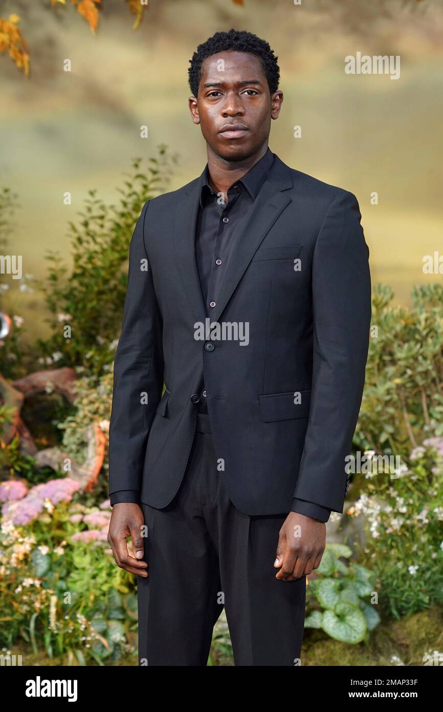 Damson Idris poses for photographers upon arrival for the world ...
