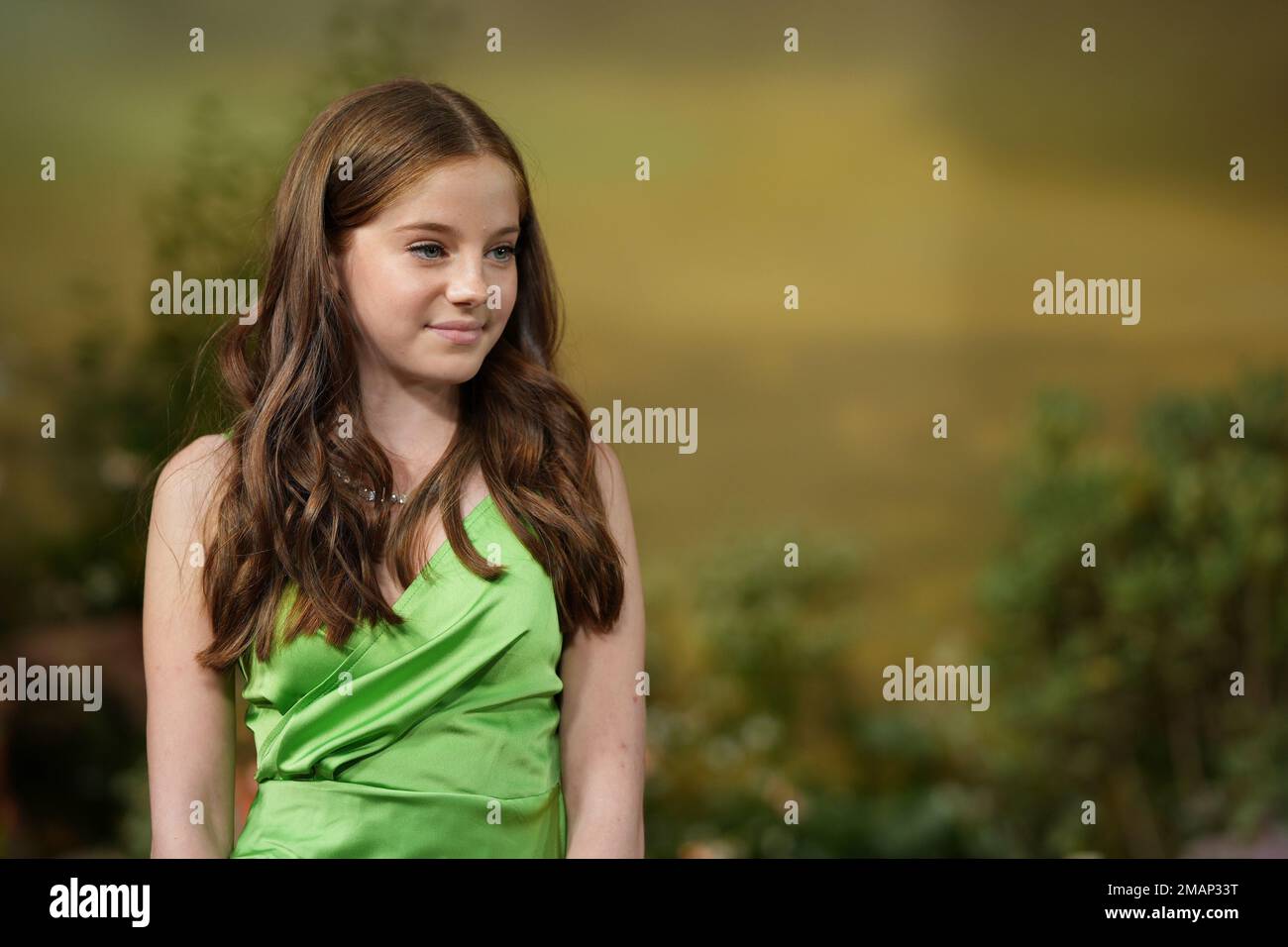 Amelie Child-Villiers poses for photographers upon arrival for the ...