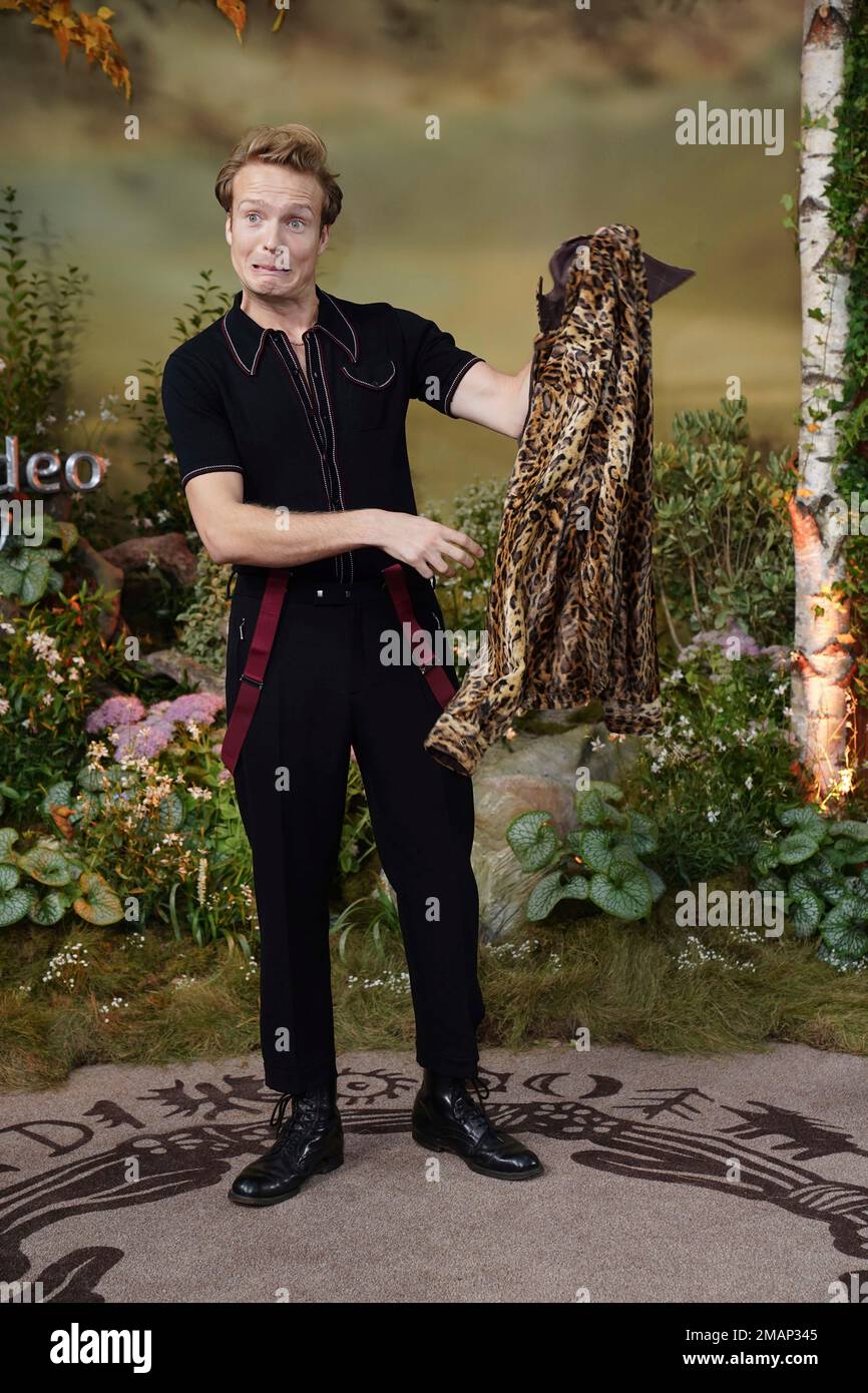 Will Fletcher poses for photographers upon arrival for the world ...