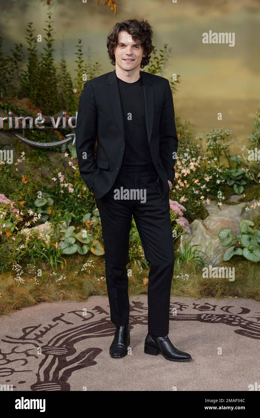 Edward Bluemel poses for photographers upon arrival for the world ...