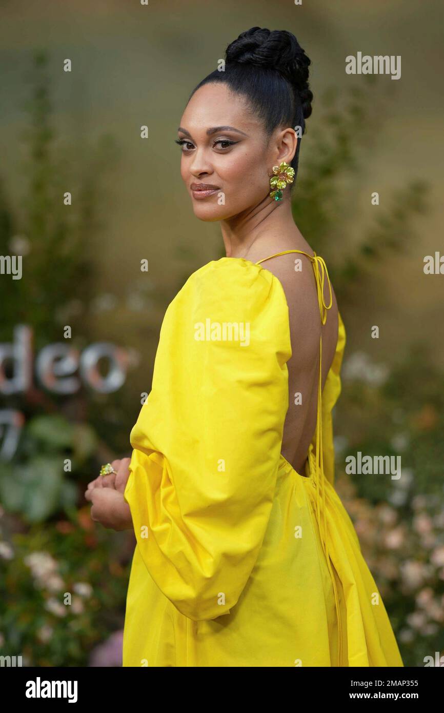 Cynthia Addai-Robinson poses for photographers upon arrival for the ...