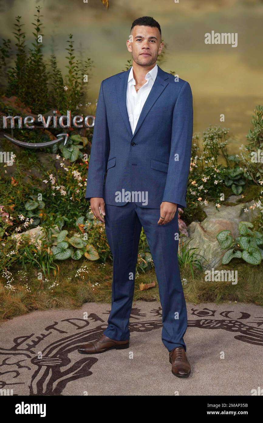 Julian Moore-Cook poses for photographers upon arrival for the world ...